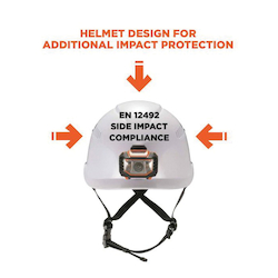 HELMET SAF 21IN 25IN ABS 6-PT PREM RCHT
