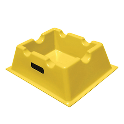 TRAY PIPE L 24IN 29IN 9.3IN POL THN YEL