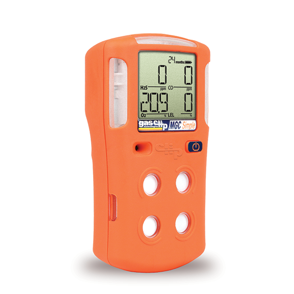 Gas Clip MGC-S Multi Gas Clip Simple Monitor, H2S, CO, O2 & LEL ...