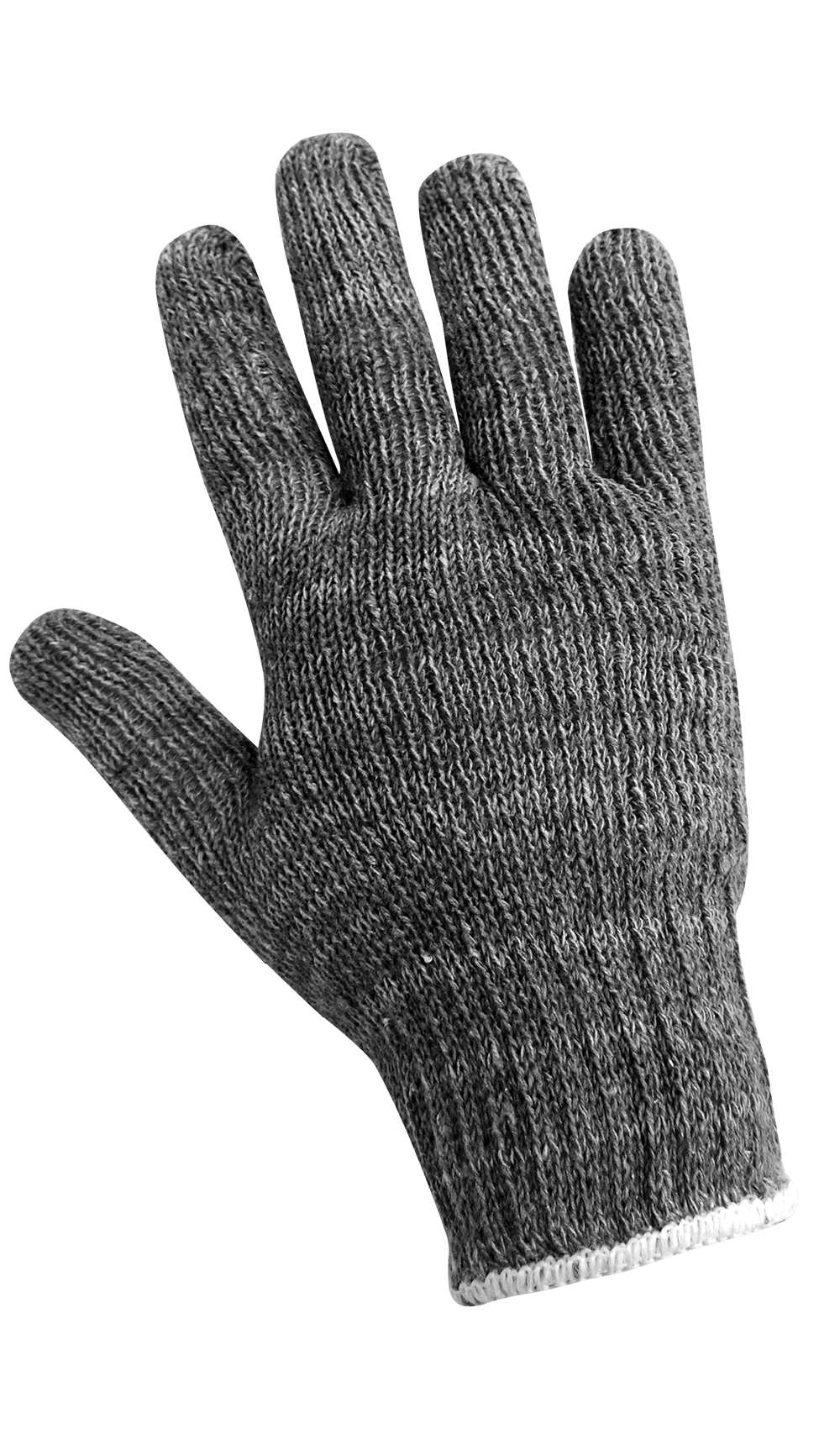Global Glove S55G Gray 7-Gauge Cotton/Polyester String Knit Gloves