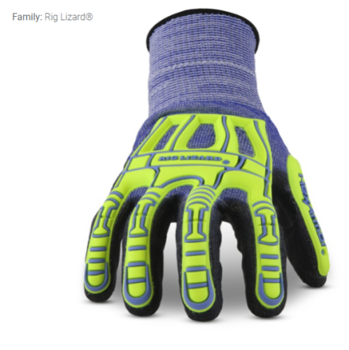RIG LIZZARD THIN LIZZIE GLOVE, A6 w/BACK OF HAND IR-X | Midwestern ...