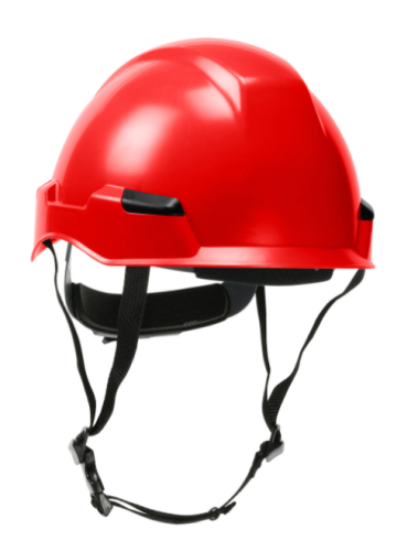 RED DYNAMIC ROCKY SAFETY HELMET, TYPE II CLASS E | Midwestern Safety ...