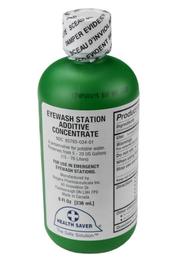 Vision Aid Emergency Eyewash Station Concentrate Additive | Midwestern ...
