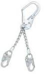 Rebar assembly, chain w/ snap hooks & rebar hook | Midwestern Safety ...
