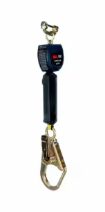 SRL, single leg w/ connector & steel rebar hook | Midwestern Safety ...