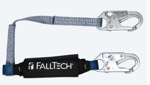 FALLTECH SINGLE LEG LANYARD | Midwestern Safety Equipment Supplier