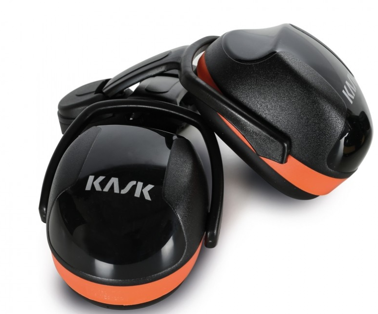 KASK SC1 EAR MUFF, ORANGE | Midwestern Safety Equipment Supplier