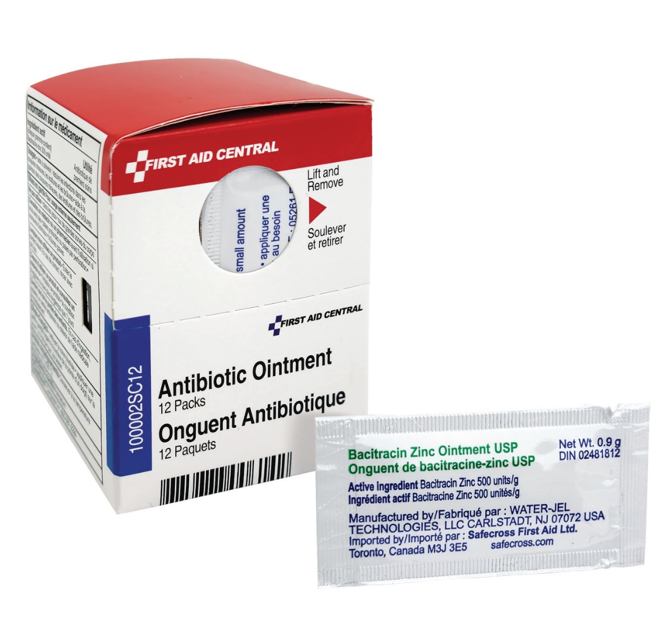 First Aid Central SmartCompliance Skin Ointment - 12 / Box - Mills ...