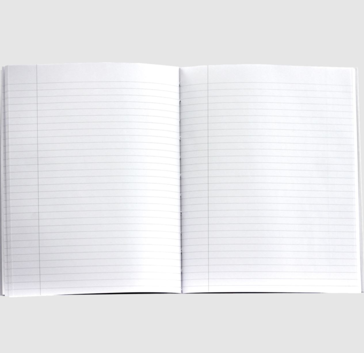 Basics® Hard Cover Flush-Cut Notebook 9" x 7-1/4" 192 pages Black - 192 ...