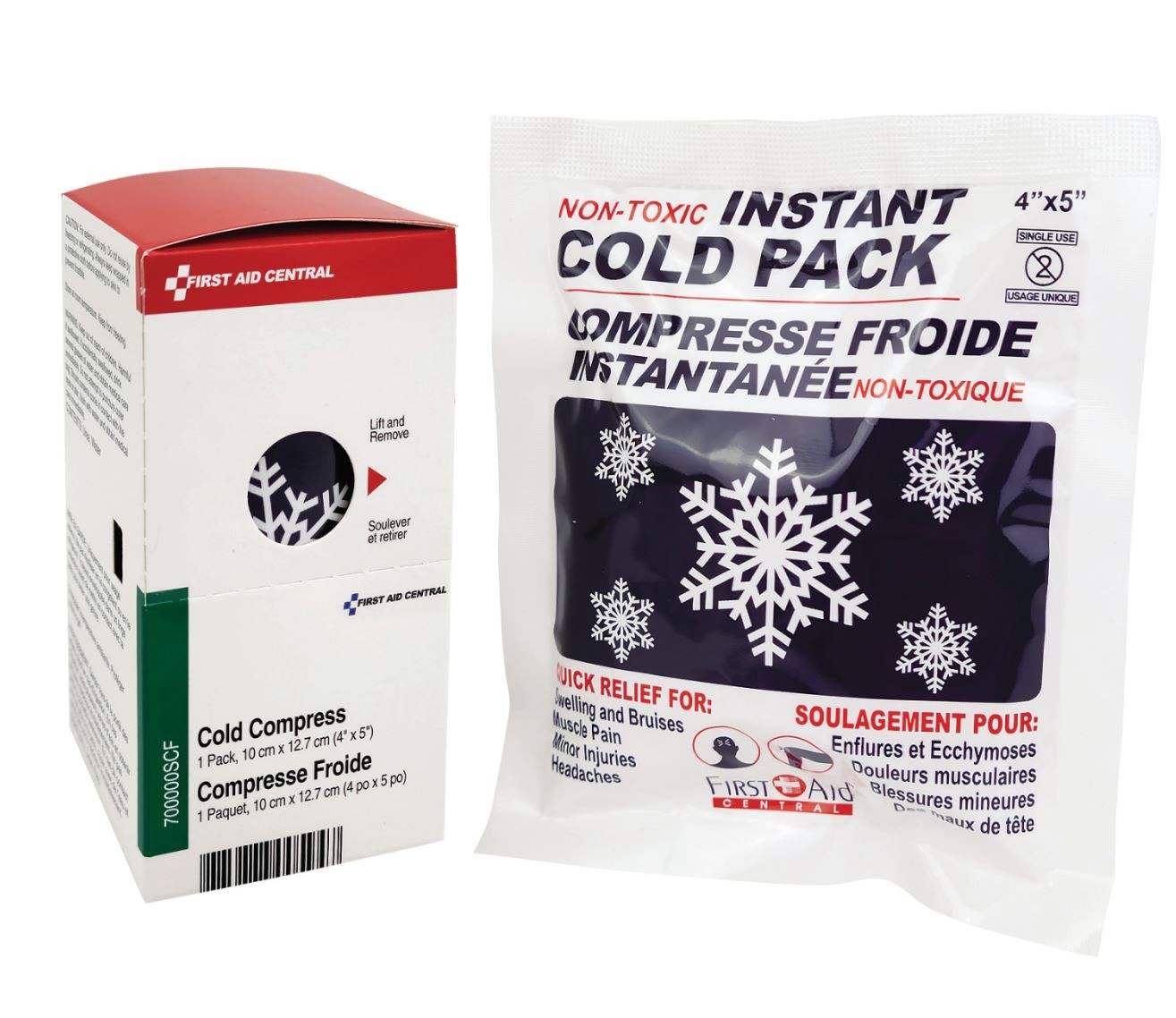 First Aid Central Cold Pack - 1 / Box - Mills | Office Productivity Experts