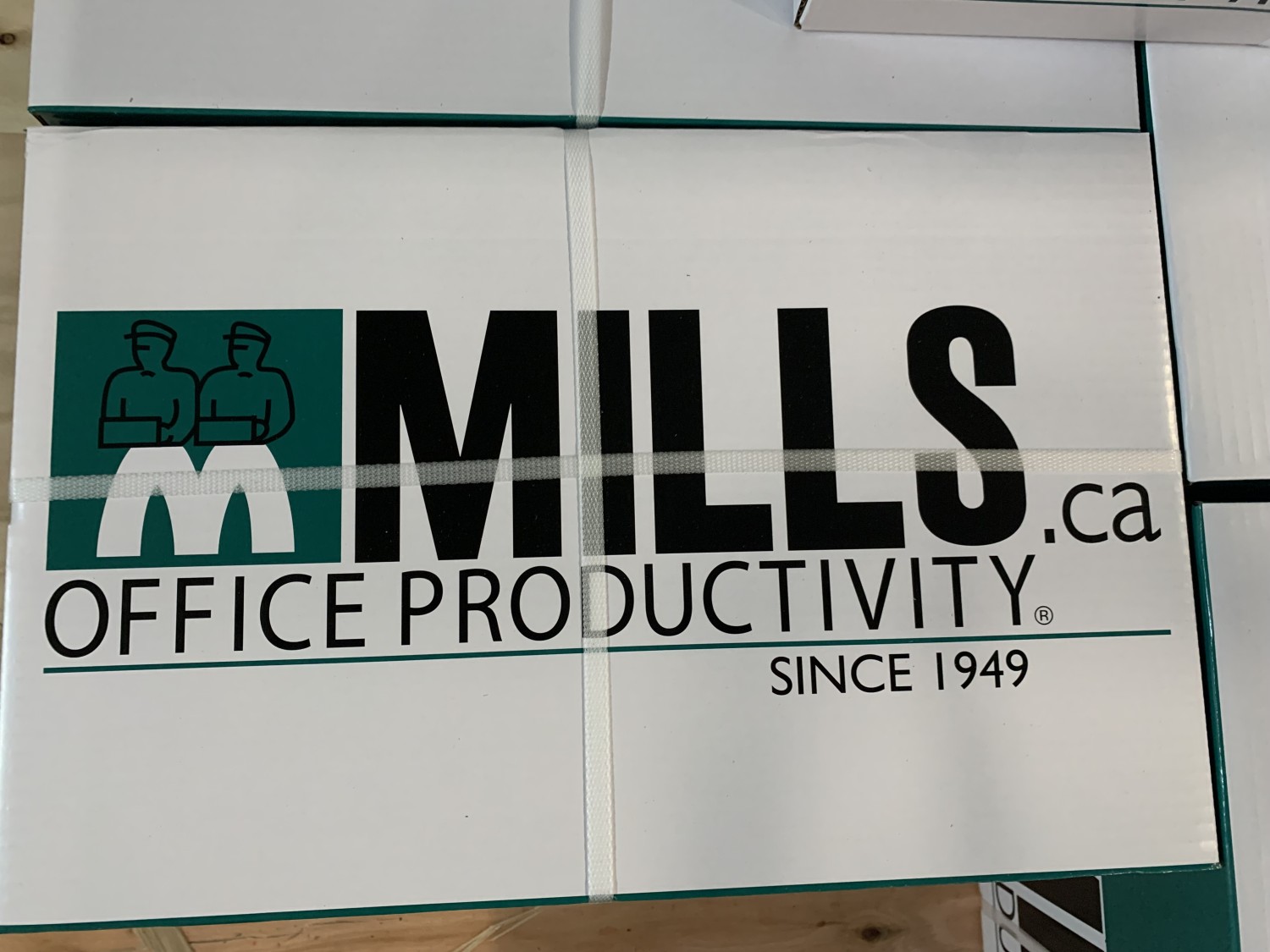 Mills Letter size Copy Paper, 97 Bright, 20 lb, 10 pk / Case - Mills ...