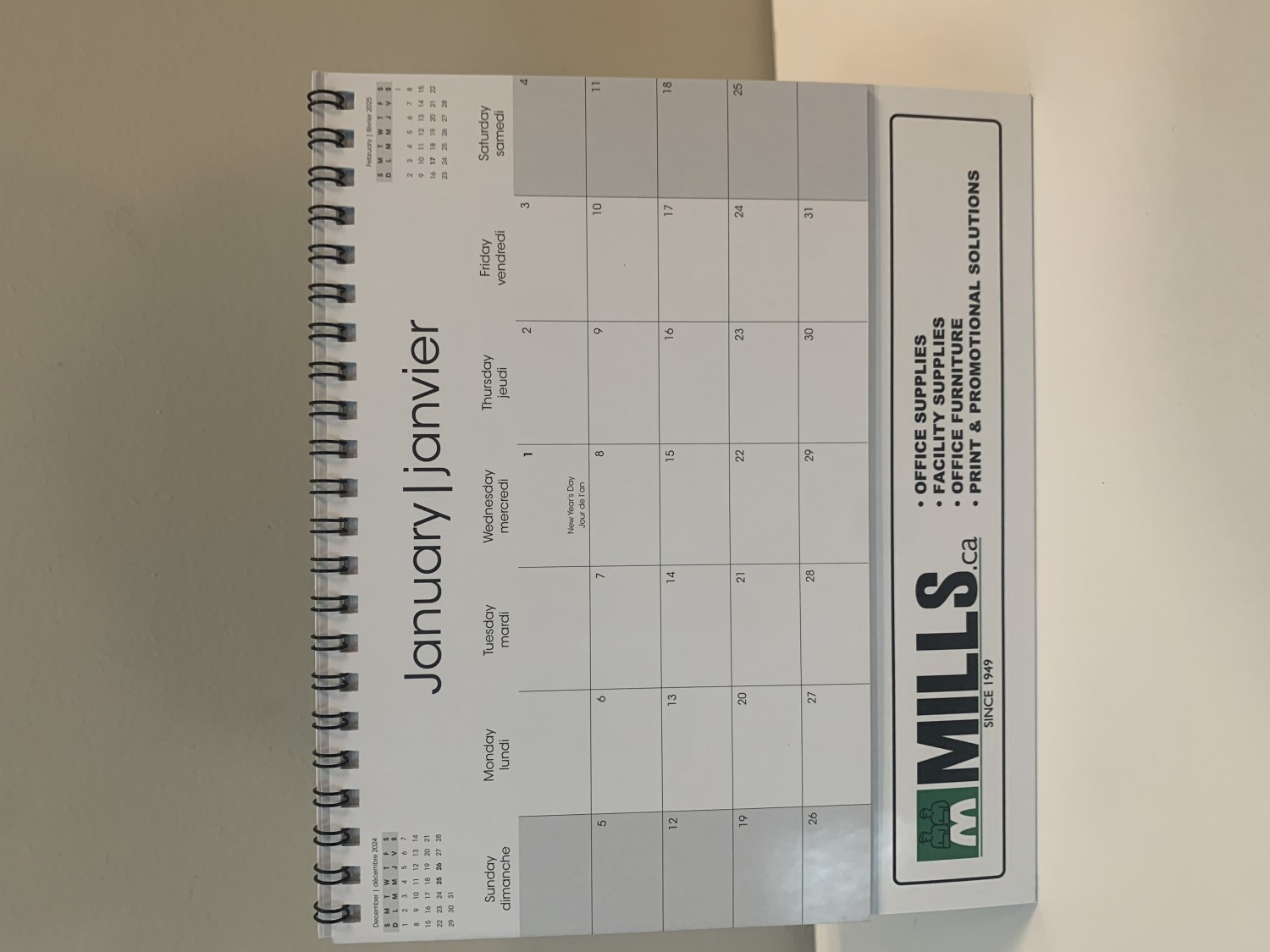 Calendar Flip Mills 2026 Sales of flip calendars go to support local BC ...
