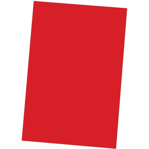 Bristol Board, Red, 2-ply, 22" width x 28" length - Mills | Office ...