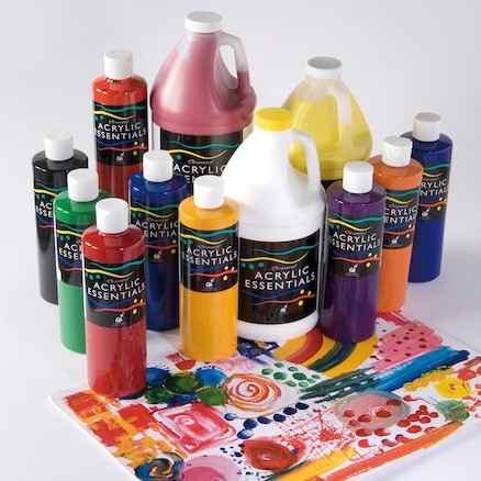 Paint Chromacryl Acrylic Essentials Purple 473mL - Mills | Office ...