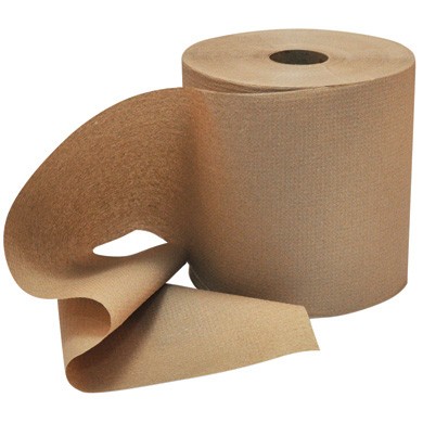 Kraft paper roll towel 800 ft ct 6 - Mills | Office Productivity Experts