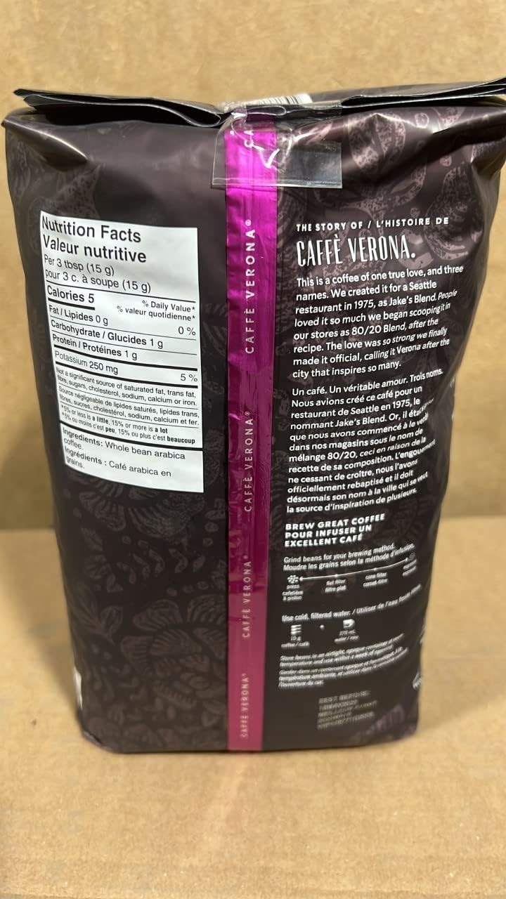 Starbucks SBK11018192 Caffe Verona Ground Coffee Packets, Dark Roast ...