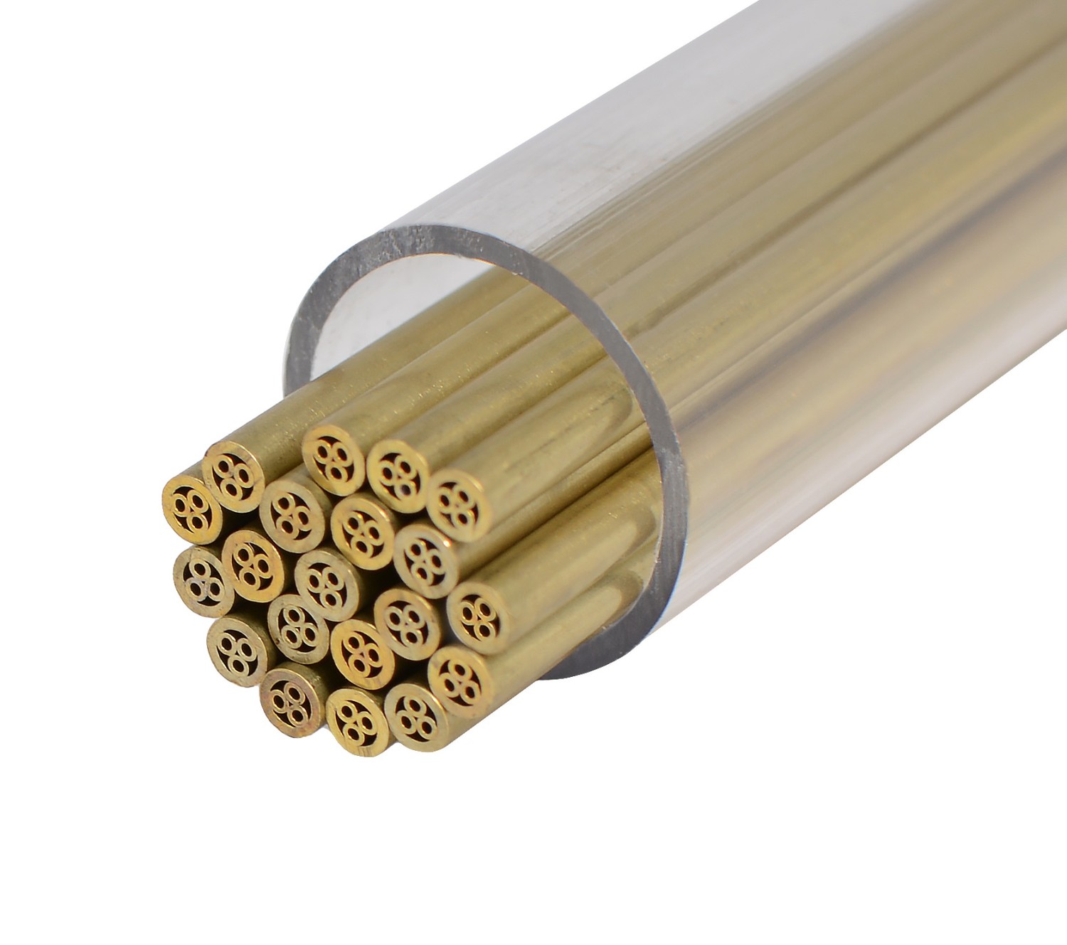2.8 mm Diameter 400 mm Length Premium Multi-Channel Brass Tubing ...
