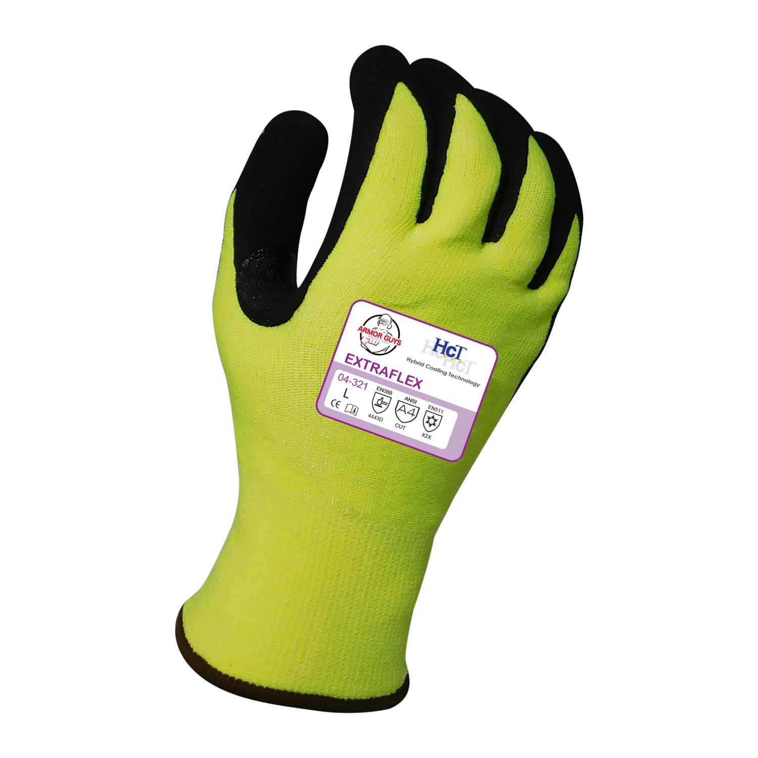 Armor Guys ExtraFlex Insulated ANSI A4 Cut Resistant Gloves