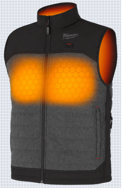 Milwaukee M12 Axis Heated Vest Kit-Gray