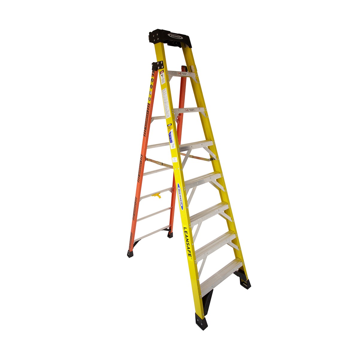Werner L7300 Series Type IAA Fiberglass LeanSafe® Leaning Ladders