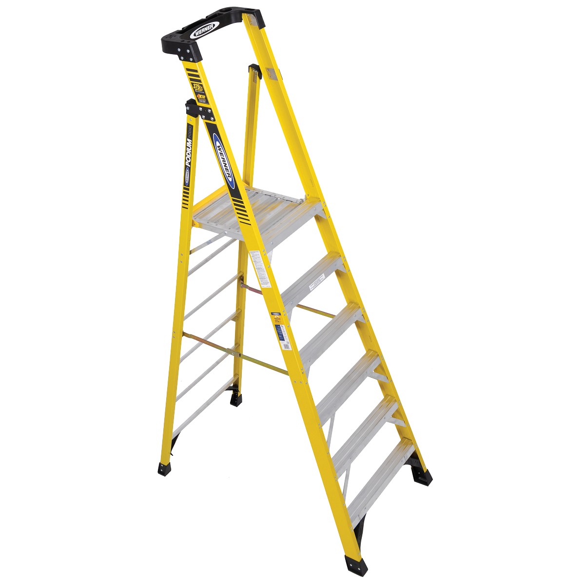 Werner PD7300 Series Type IAA Fiberglass Podium Ladders