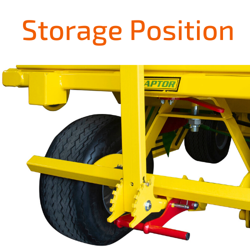 Raptor TriRex mobile fall protection system, standard cart