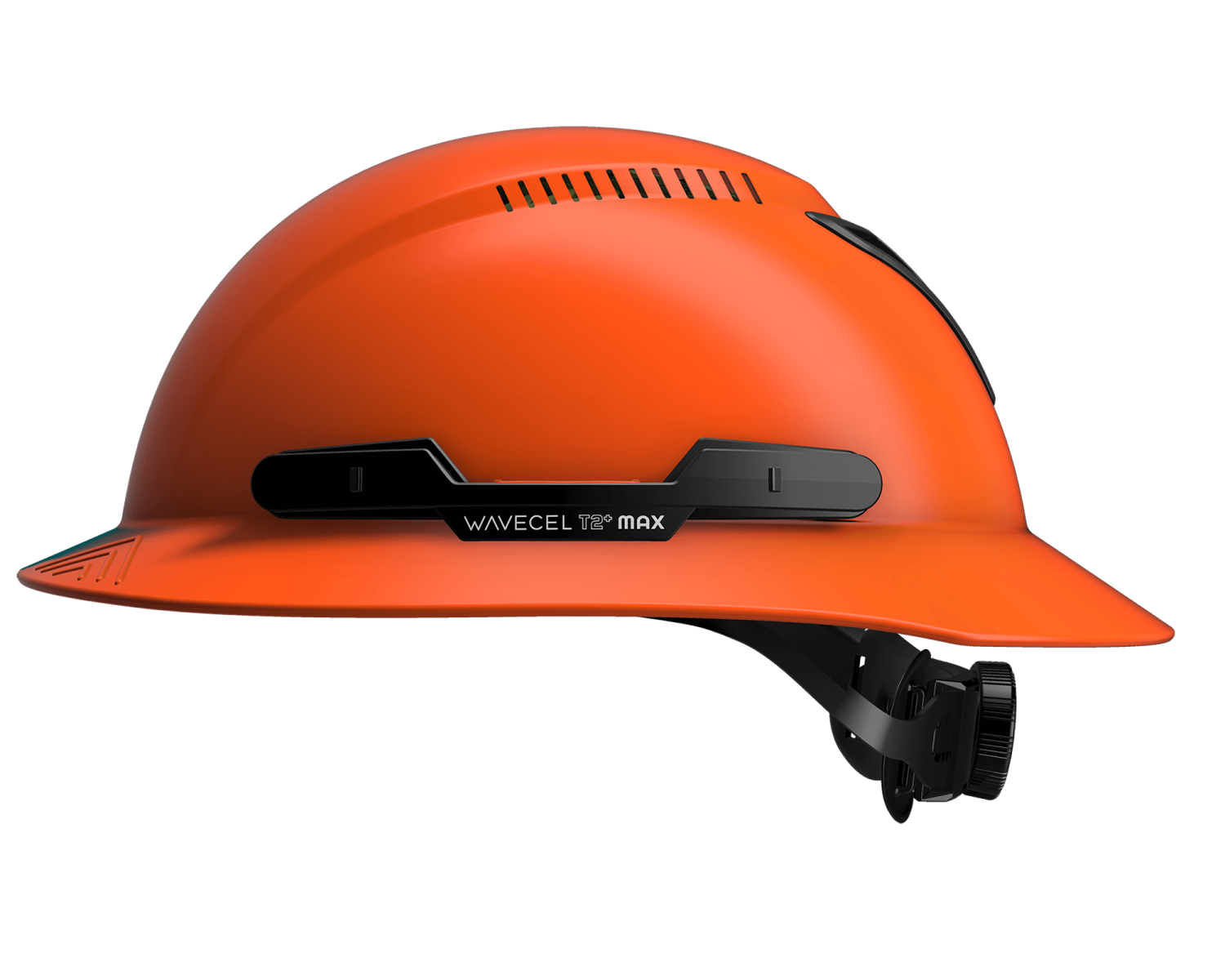 WaveCel T2+ MAX, Full Brim, Type 2, Class C Safety Helmet, Safety Orange