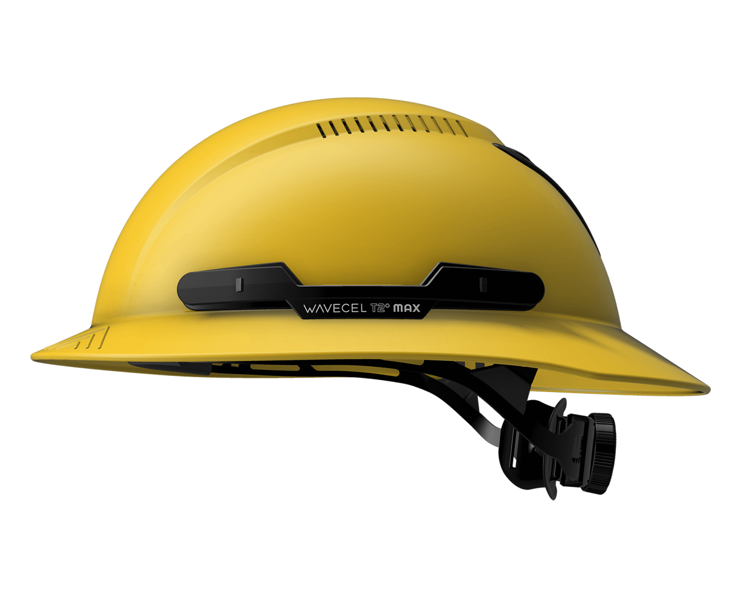 WaveCel T2+ MAX, Full Brim, Type 2, Class C Safety Helmet, Yellow