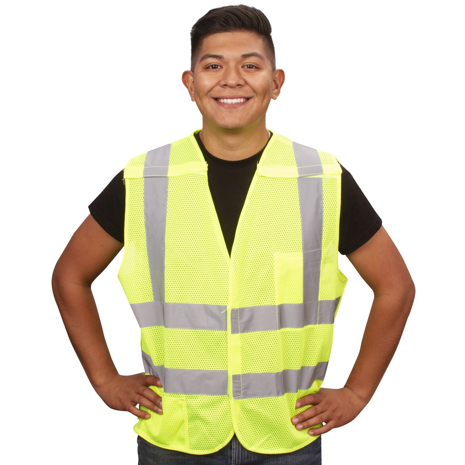 Cordova VB231P Breakaway Safety Vest, Type R, Class 2, Mesh
