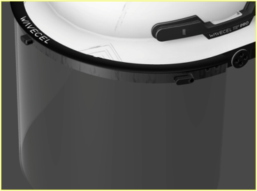 WaveCel T2+ MAX/PRO Visors and Visor Brackets