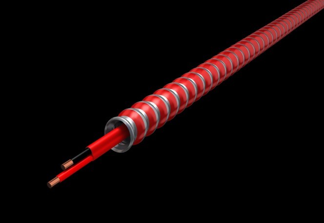 Atkore AFC PL34R60-06 14/2 Non-Shielded Fire Alarm MC Cable Power Limited 300V Rated | Granite ...