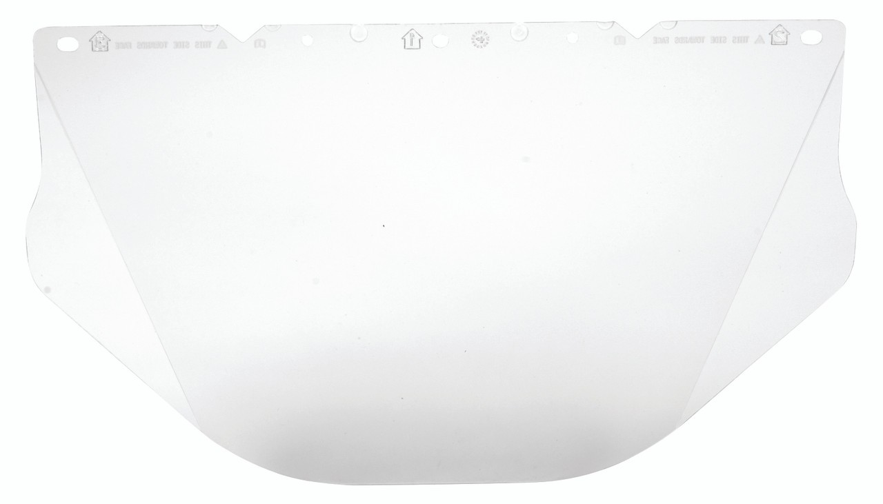 MSA 10115863 V-Gard Contoured Clear Visor - Quad City Safety, Inc ...