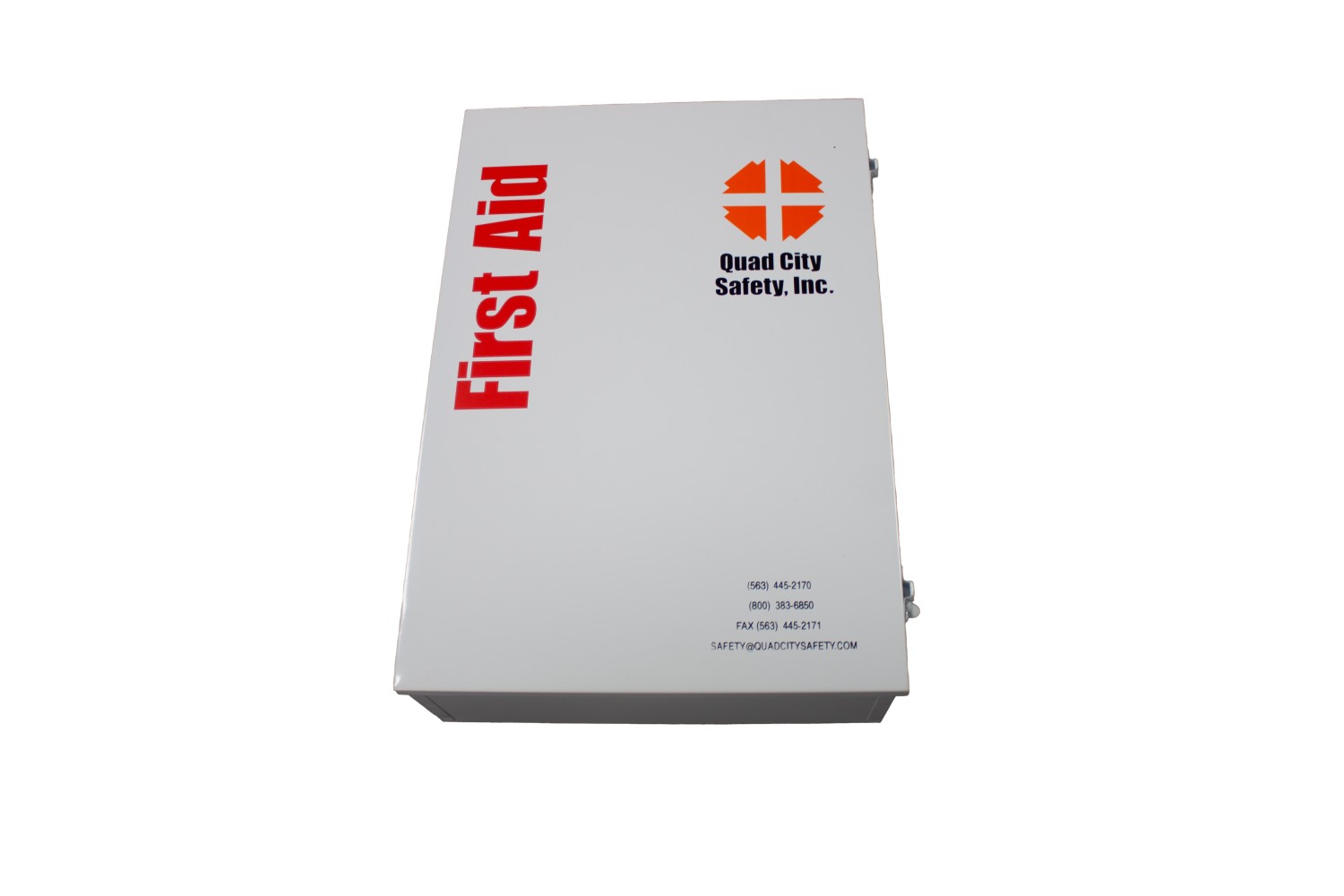 First Aid Kit with Quad City Logo - Quad City Safety, Inc. — Safety: It ...
