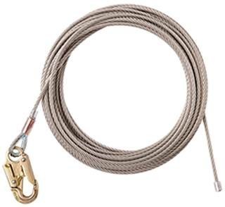 LIFELINE GALV 30FT 5/16 LOCK.^ SNAP HK 1