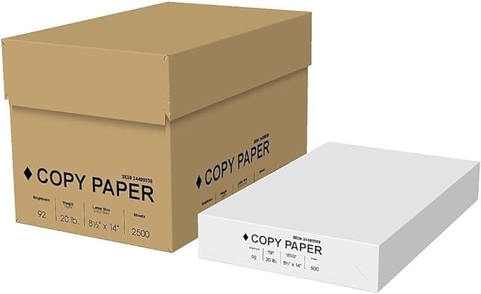 8.5 x 14, 20 lb, 92 Bright Copy Paper - Herald Office Supplies