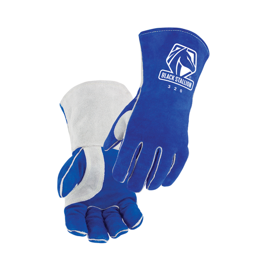 Black Stallion Spilt Cowhide Stick Welding Glove - AWISCO New York Corp