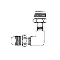 90 DEGREE ELBOW POL X1"-20 THROWAWAY CYLINDER MALE - AWISCO New York Corp