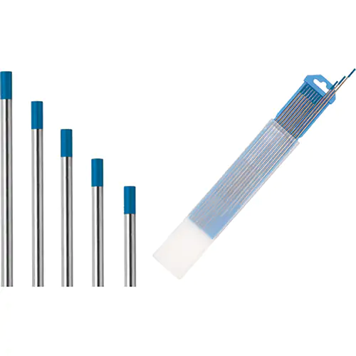 CK Worldwide 2% Lanthanated Tungsten Electrode (Blue) | 1/8 x 7 x 10 pc ...