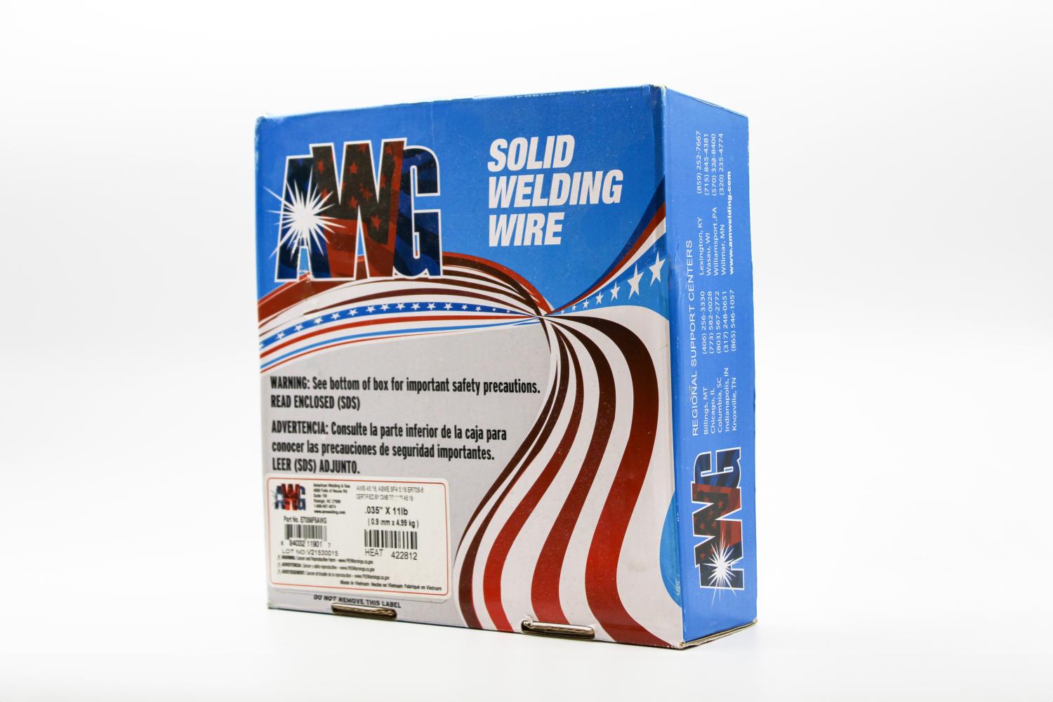 AWG ER70S-6 MIG (GMAW) Welding Wire - American Welding & Gas