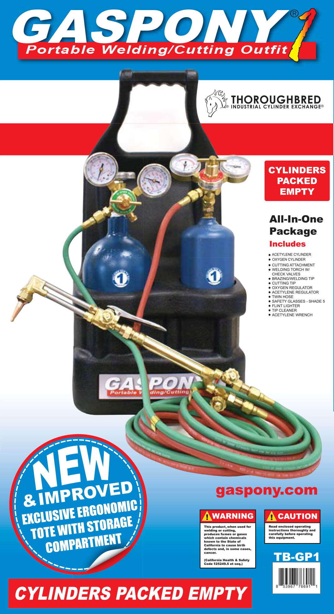 GASPONY Products - American Welding & Gas
