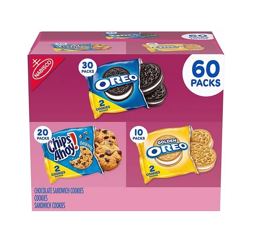 Nabisco Sweet Treats Cookie Variety Pack 60pk