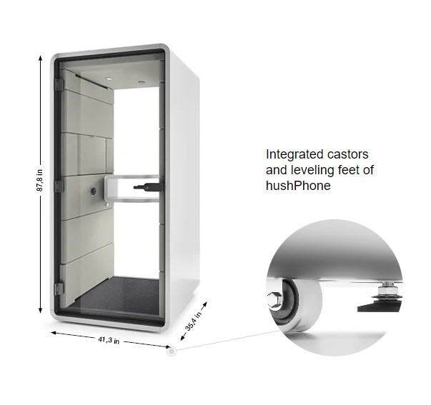Hush Phone - Personal Office Phone Booth