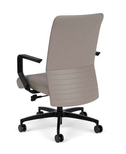 VIA Proform High Back Task Chair with Parallel Stitch - Multiple Color ...