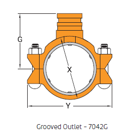 Iron Grooved Pipe Coupling