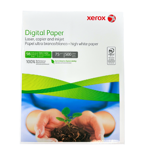 Xerox Digital Copy Paper - White - 98 Brightness - Letter - 8 1/2" x 11 ...
