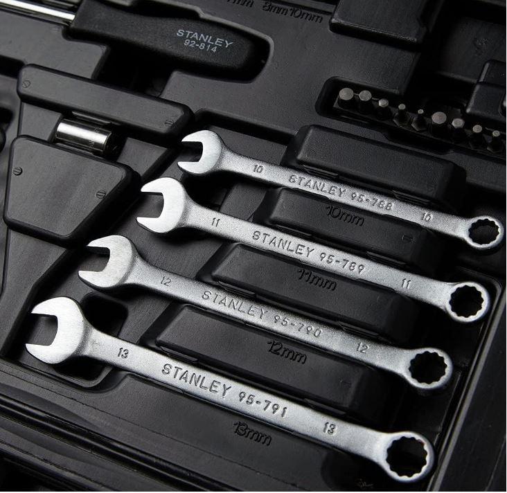 STANLEY COLORmaxx Series STMT71653 1/4 in & 3/8 in Drive Mechanic Tool ...