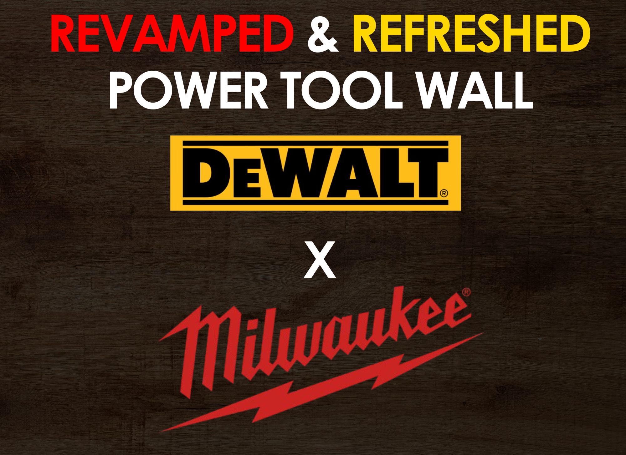 Revamped Power Tool Wall: Bigger, Bolder, Better! | CBS Bahamas Blog