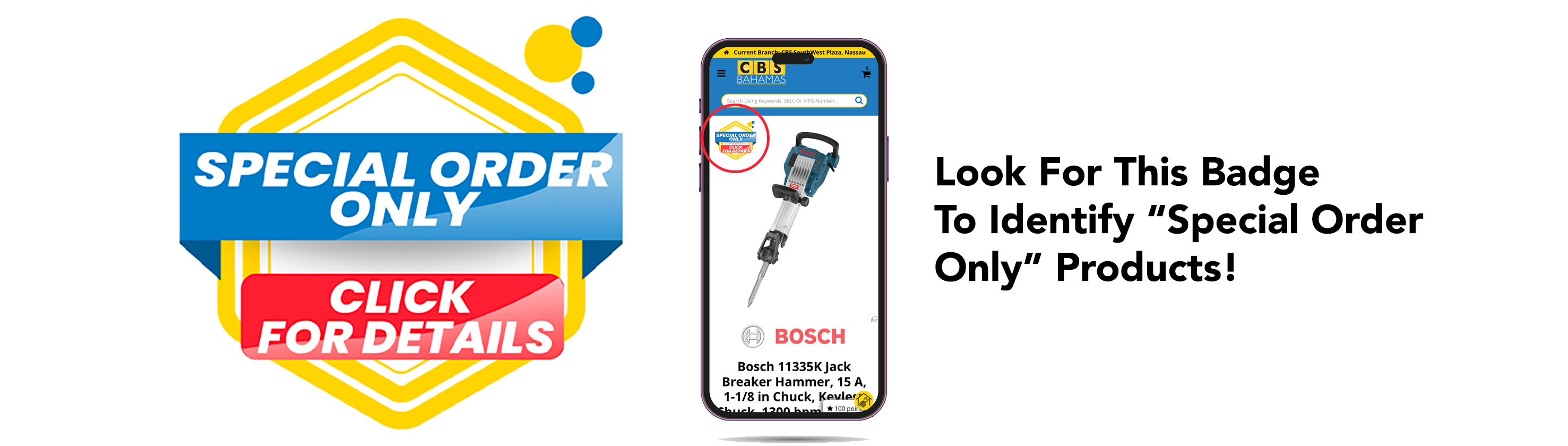 Special Order Items | CBS Bahamas