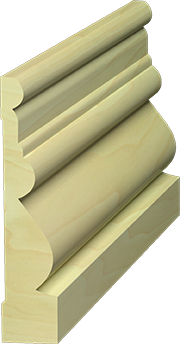 3/4 X 3-1/2 POPLAR CASING - Next Day Moulding Doors & Stairs