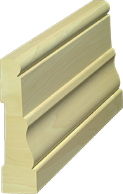 11/16 X 2-1/2 POPLAR MINI STAFFORD CASING - Next Day Moulding Doors ...